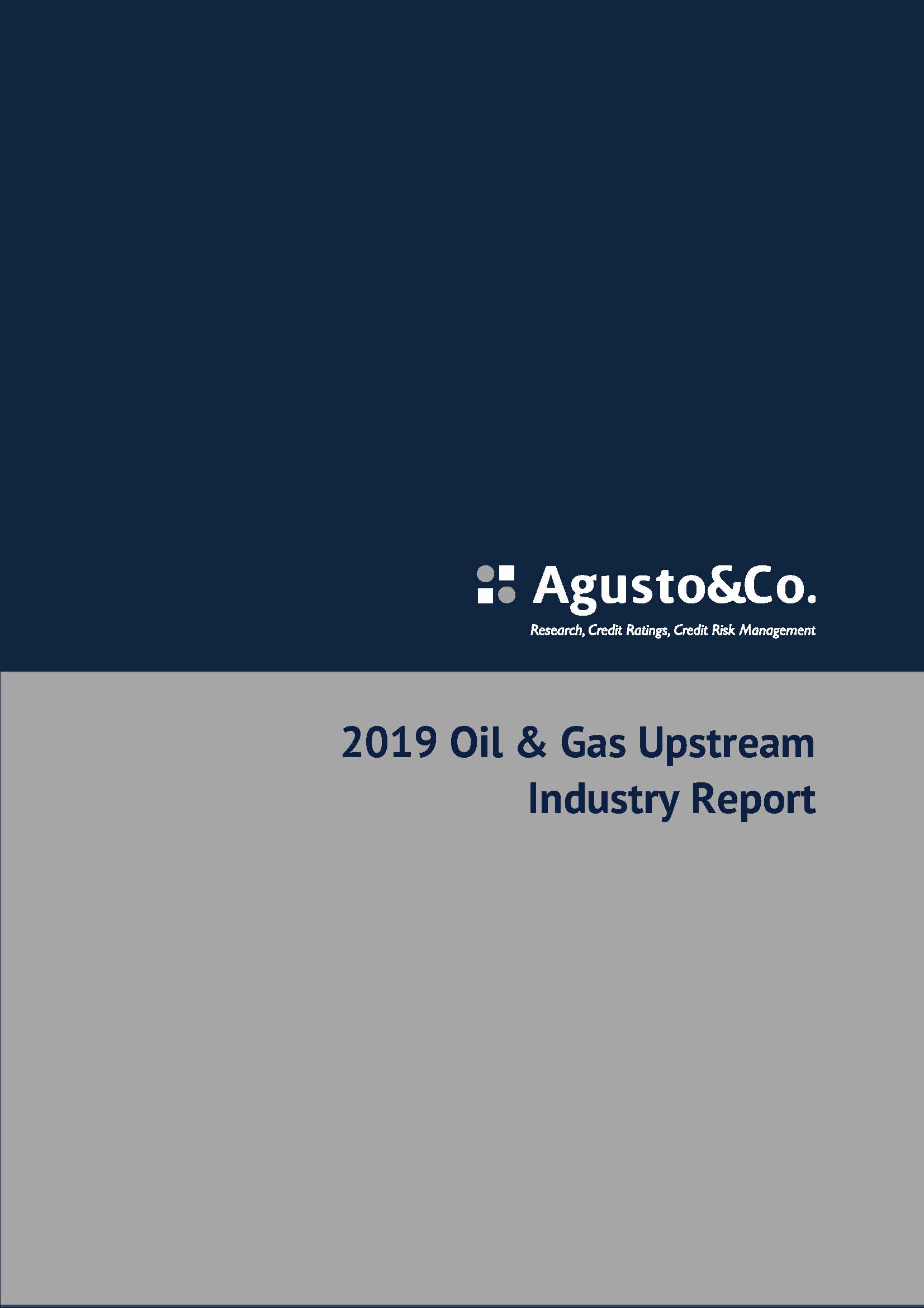 2019 Oil & Gas Upstream Industry Report - Agusto & Co. Ltd